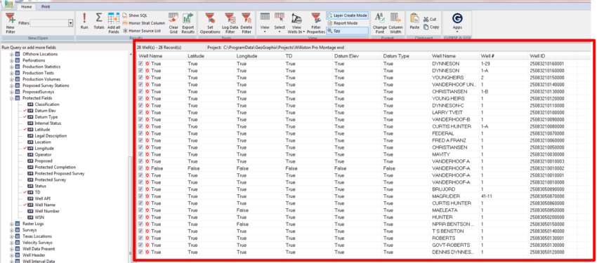 How to protect unprotected selected well fields in WellBase - GVERSE GeoGraphix Blog