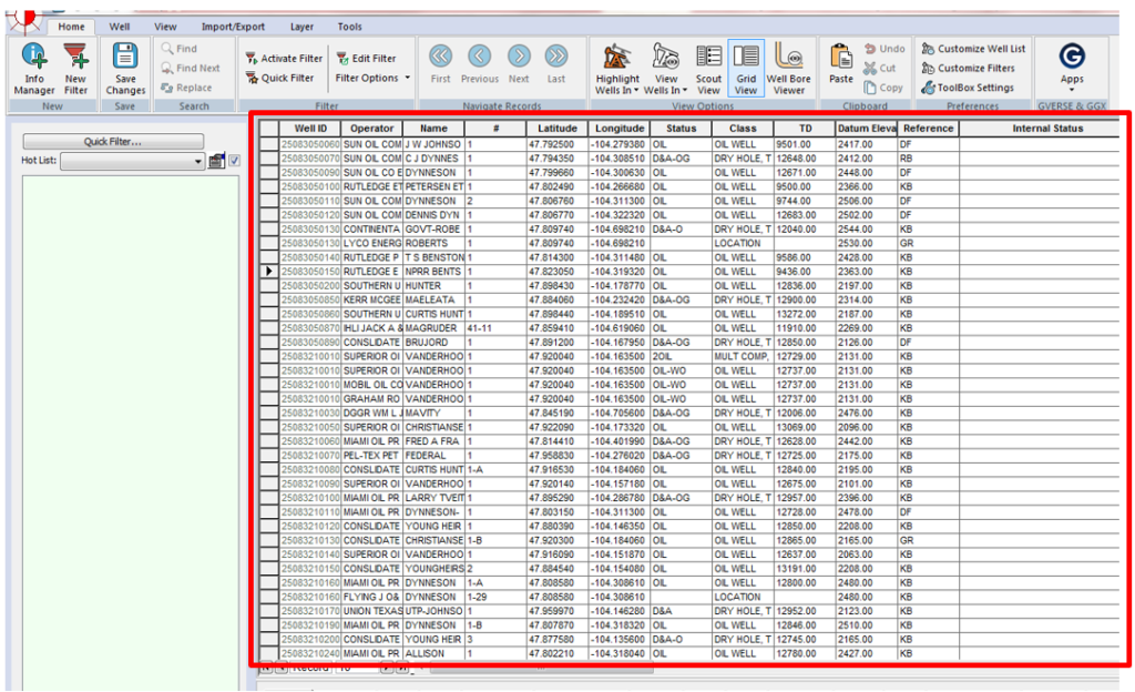 How to protect unprotected selected well fields in WellBase - GVERSE GeoGraphix Blog