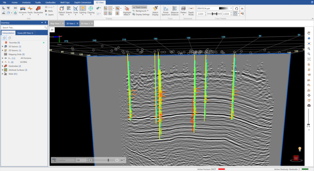 How to import a velocity survey into seismic interpretation for ...