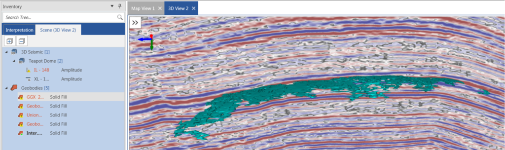 How to merge geobodies in a seismic interpretation - GVERSE GeoGraphix Blog